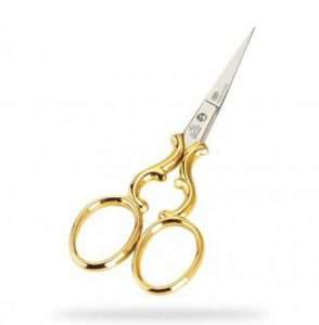 Forbice ricamo dorata cm 9,7 premax, made in italy | Tombolo e Disegni