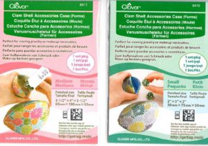 Clam shell, accessories case, clover 8410-12 | Tombolo e Disegni